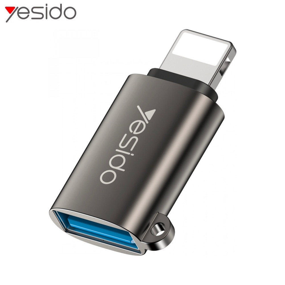 Adaptador USB Hembra a Lightning Macho OTG Yesido GS14