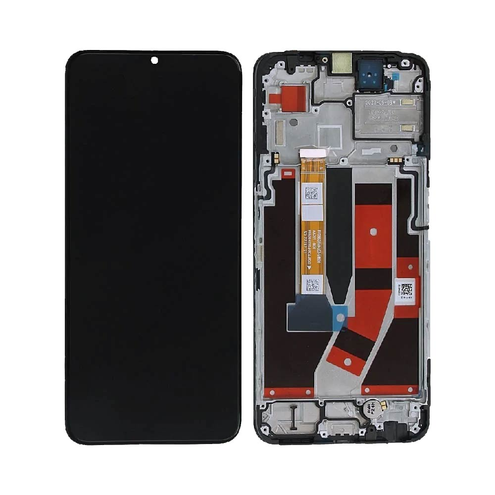 OEM Display Touchscreen with Frame OPPO A77 5G Black