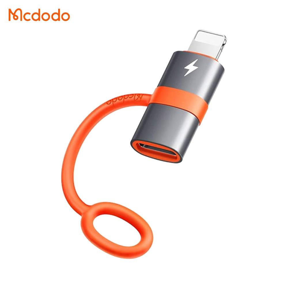 OTG USB-C Female to Lightning Male Adapter Mcdodo OT-0510 Black