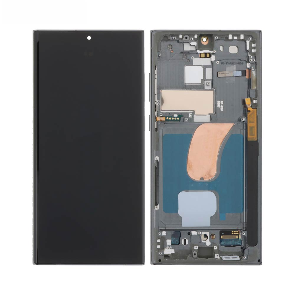 Soft Oled Touch Screen with Frame Samsung Galaxy S23 Ultra 5G S918 ...