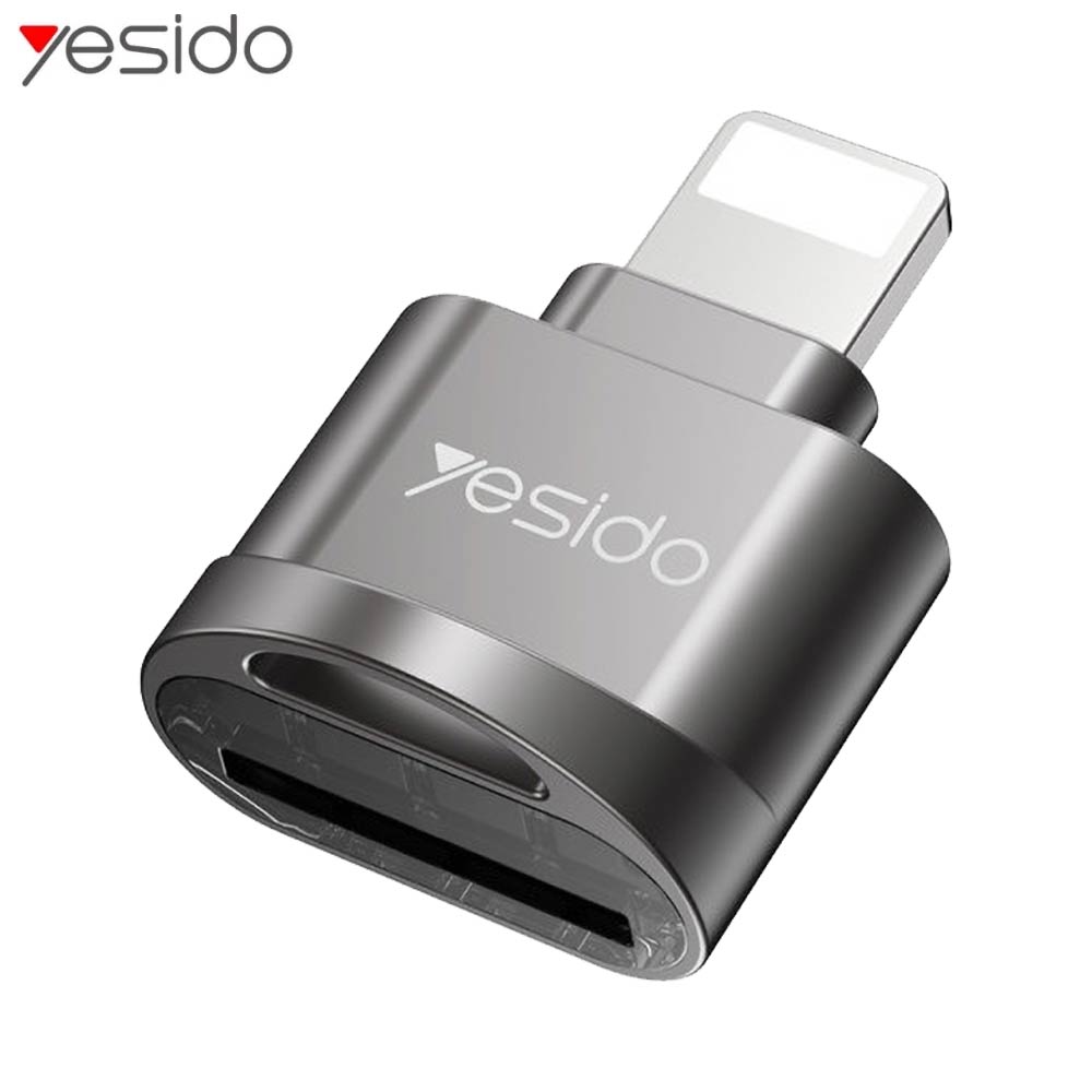 Lecteur de Carte Yesido GS18 Lightning Noir