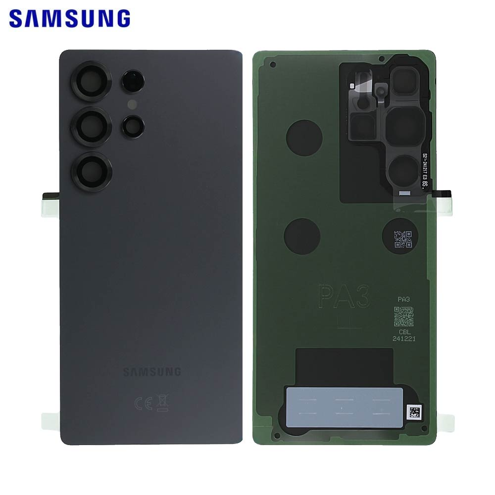 Cache Arrière Original Samsung Galaxy S25 Ultra S938 GH82-36353D Noir ...